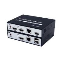 China 4K HDMI to Lan Extender over Cat5e/Cat6 with USB Audio Loop Out 1080P/4K Network Transmission Kit for sale