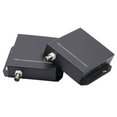 China 1 Channel HD Video Fiber Converter Extender 20km AHD CVI TVI 1080P CCTV Coaxial Video Converter Kit for sale