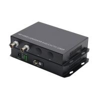 China 2CH HD Video Fiber Converter AHD CVI TVI 1080P Dual Channel Coax to Fiber Transmission Kit for sale