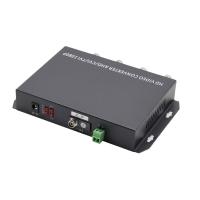 China 4CH HD Video Fiber Converter AHD CVI TVI 1080P with RS485 Data Coax to Fiber CCTV Transmission Kit for sale