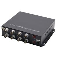 China 8CH HD Video Fiber Converter AHD CVI TVI 1080P Coax to Fiber Transmission CCTV Extender Kit for sale