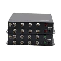 China 8CH HD Video Fiber Converter AHD CVI TVI 1080P Coax to Fiber Transmission CCTV Extender Kit for sale