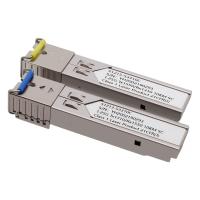 China Gigabit Single Mode Single Fiber BiDi SFP Optical Module SC Connector 1.25G Fiber Transceiver for sale