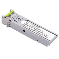 China Gigabit 1.25G Single Mode Dual Fiber SFP Optical Transceiver Module LC 60km 80km 100km 1550nm Duplex LC Fiber Module with DDM for sale