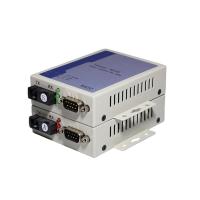 China Fiber Optic to RS232 Optical Transceiver Industrial Serial RS232 Fiber Media Converter for sale
