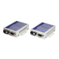 China Fiber Optic to RS232 Optical Transceiver Industrial Serial RS232 Fiber Media Converter for sale