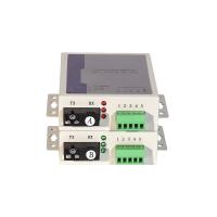 China Fiber Optic Transceiver to RS485 Converter 1 Channel RS485 Fiber Media Converter for sale