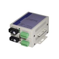 China Fiber Optic Transceiver to RS485 Converter 1 Channel RS485 Fiber Media Converter for sale