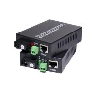 China Fiber Optic Transceiver Bi-Directional RS485 Fiber Optic Converter with 100Mbps Ethernet Port for sale