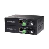 China Fiber Optic Transceiver 1 Channel RS485 Fiber Optic Converter with Gigabit Ethernet Port Bi-Directional for sale