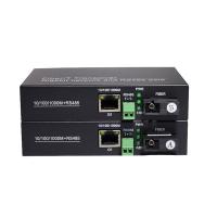 China Fiber Optic Transceiver 1 Channel RS485 Fiber Optic Converter with Gigabit Ethernet Port Bi-Directional for sale