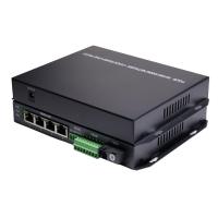 China RS485 Fiber Optic Transceiver 4 Channel RS485 Fiber Optic Converter with 4 Gigabit Ethernet Ports And RS232 for sale