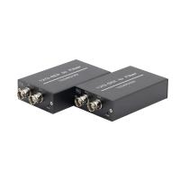 China 1CH Bidirectional 12G-SDI Fiber Optical Transceiver 4K Ultra HD SDI over Fiber Extender for sale