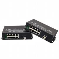 China 8-Port Gigabit Ethernet LED Display Fiber Extender Compatible with Major LED Display Control Cards for sale