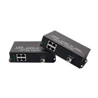China 4-Port Gigabit Ethernet LED Display Fiber Extender Long Distance LED Screen Fiber Converter Compatible with Control Cards for sale