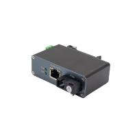 China Industrial Mini Gigabit Fiber Ethernet Switch 1 Fiber 1 RJ45 Port 1000Mbps Network Switch for sale