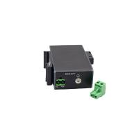 China Industrial Mini Gigabit Fiber Ethernet Switch 1 Fiber 1 RJ45 Port 1000Mbps Network Switch for sale