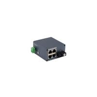 China Industrial Mini Gigabit Fiber Ethernet Switch 1 Fiber 4 RJ45 Ports 1000Mbps Network Switch for sale