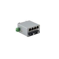 China Industrial Mini Gigabit Fiber Ethernet Switch 2 Fiber 4 RJ45 Ports 1000Mbps Network Switch for sale