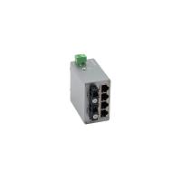 China Industrial Mini Gigabit Fiber Ethernet Switch 2 Fiber 4 RJ45 Ports 1000Mbps Network Switch for sale