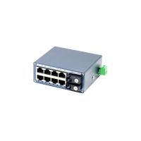 China Industrial Mini Gigabit Fiber Ethernet Switch 2 Fiber 8 RJ45 Ports 1000Mbps Network Switch for sale