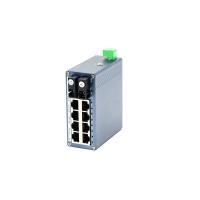 China Industrial Mini Gigabit Fiber Ethernet Switch 2 Fiber 8 RJ45 Ports 1000Mbps Network Switch for sale