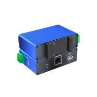 China Mini Industrial Gigabit Ethernet Switch 1 SFP Fiber 1 RJ45 Port 1000Mbps Network Switch for sale