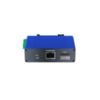 China Mini Industrial Gigabit Ethernet Switch 1 SFP Fiber 1 RJ45 Port 1000Mbps Network Switch for sale
