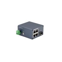 China Mini Industrial Gigabit Ethernet Switch 1 SFP Fiber 4 RJ45 Ports 1000Mbps Network Switch for sale