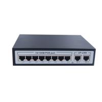 China Factory OEM Price 8 Port Fast Ethernet PoE Switch 100Mbps for sale