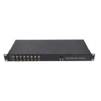 China 8 Channel 12G-SDI Fiber Optic Converter 1U Rack Mount 4K SDI Fiber Transmitter and Receiver Kit for sale