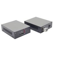 China 4K@60Hz DisplayPort Fiber Optic Extender Kit DP Over Fiber Extender Transmitter and Receiver for sale