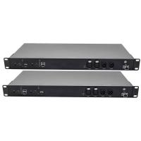 China 4K 60Hz HDMI Fiber Optic Extender 1CH Bidirectional HDMI with USB Audio, 2-Channel Bidirectional Balanced Audio, Rack-Mount for sale