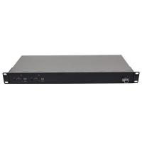 China 4K 60Hz HDMI Fiber Optic Extender, 2-Channel Unidirectional HDMI with USB and Independent Audio, Rack-Mount for sale