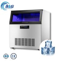 China BLG CE Certified 50kg Under Counter Commercial Cube Ice Machine with 8kg Storage and Automatic Cleaning for sale
