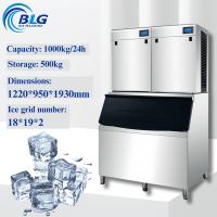 China BLG Commercial Cube Ice Machine 25-1000kg Daily Output with 220V/380V Power Options for Beverage and Food Service for sale