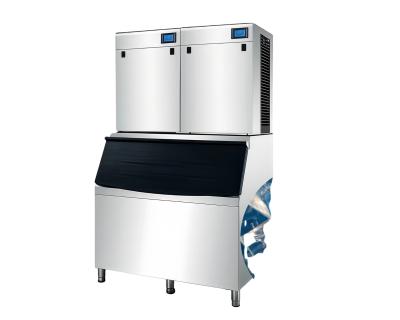 China BLG Commercial Ice Machine 1000kg Daily Output with 500kg Storage Capacity and 220V/380V Power Options for sale