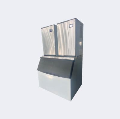 China BLG 400kg Stainless Steel Ice Machine with 30×30×30mm Large Cube Ice Production for Bars and Commercial Use for sale
