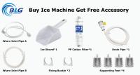 China BLG 400kg Stainless Steel Ice Machine with 30×30×30mm Large Cube Ice Production for Bars and Commercial Use for sale