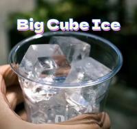 China BLG Spray Ice Square Big Cube Ice Machine 30×30×30mm with 110kg Storage Capacity for Whisky Bars for sale