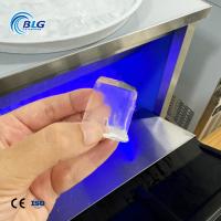 China BLG Spray Ice Square Big Cube Ice Machine 30×30×30mm with 110kg Storage Capacity for Whisky Bars for sale