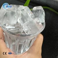 China BLG Commercial Compact Ice Maker 200kg Daily Output 105kg Storage Water-Cooled Full Cube Ice Machine for sale