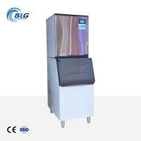 China BLG Automatic Stainless Steel Commercial Ice Maker 100kg Daily Output with 105kg Storage Capacity for Hospitality Industry for sale