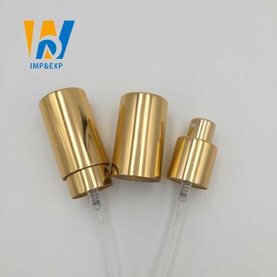 China 20mm Perfume Aluminum Fine Mist Sprayers Metal Perfume Spray Pump for sale