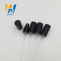 China Metal Aluminum Fine Mist Sprayer 18mm Black Atomiser Perfume Spray Cap Replacement for sale