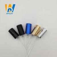China Metal Aluminum Fine Mist Sprayer 18mm Black Atomiser Perfume Spray Cap Replacement for sale