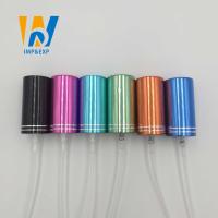 China Sanitizer Perfume Spray Pump Aluminum Spray Cap Pump Dispenser for sale