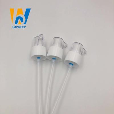 China 20/410 24/400 28/410 White Lotion Pump Dispenser 24mm For Ketchup Syrup Honey Sauce for sale