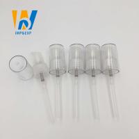 China 20/410 Black Ribbed Lotion Pump Top  Lid 20mm 24mm 28mm Cosmetic Treatment for sale