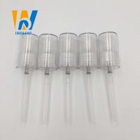China 20/410 Black Ribbed Lotion Pump Top  Lid 20mm 24mm 28mm Cosmetic Treatment for sale